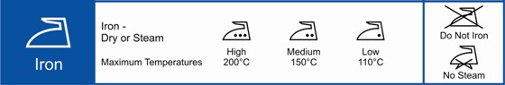 Ironing Symbols | Care Labels